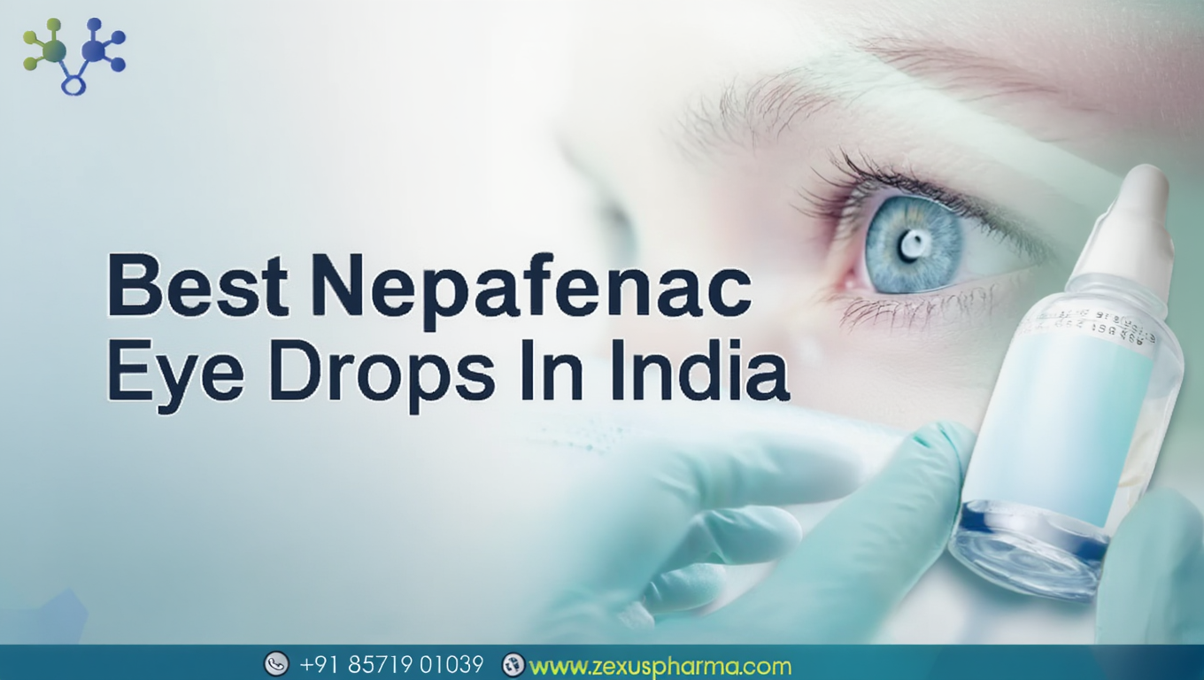 Best Nepafenac Eye Drops in India – Top Ophthalmic Solutions